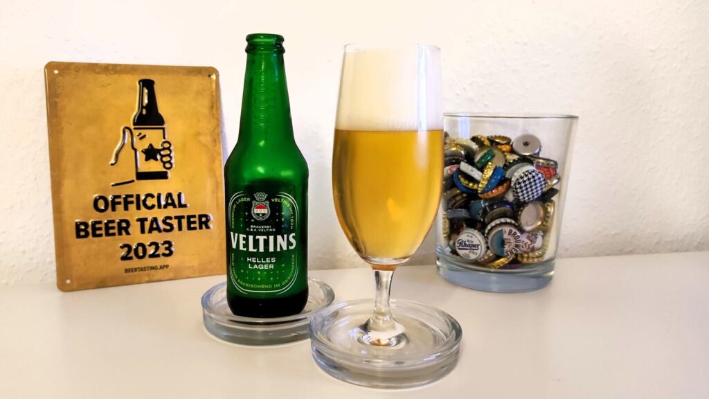 Veltins Helles Lager: Test und Bewertung » Bierwertung.de